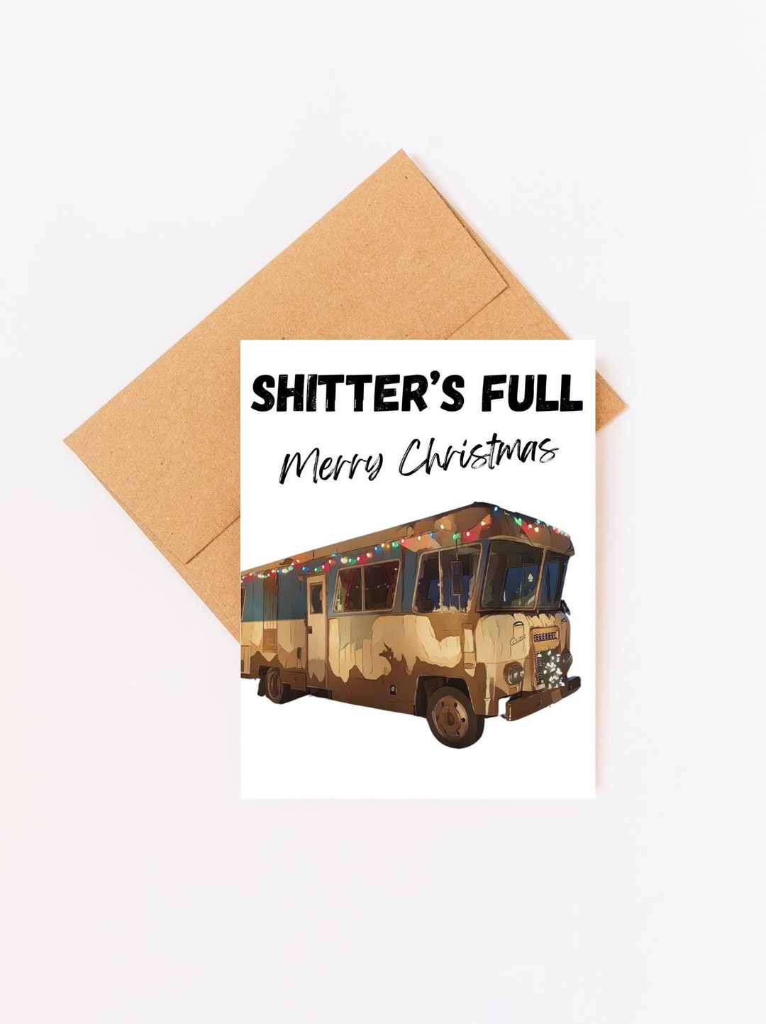 Christmas Vacation Christmas Card | Chevy Chase Card | Clark Griswald ...