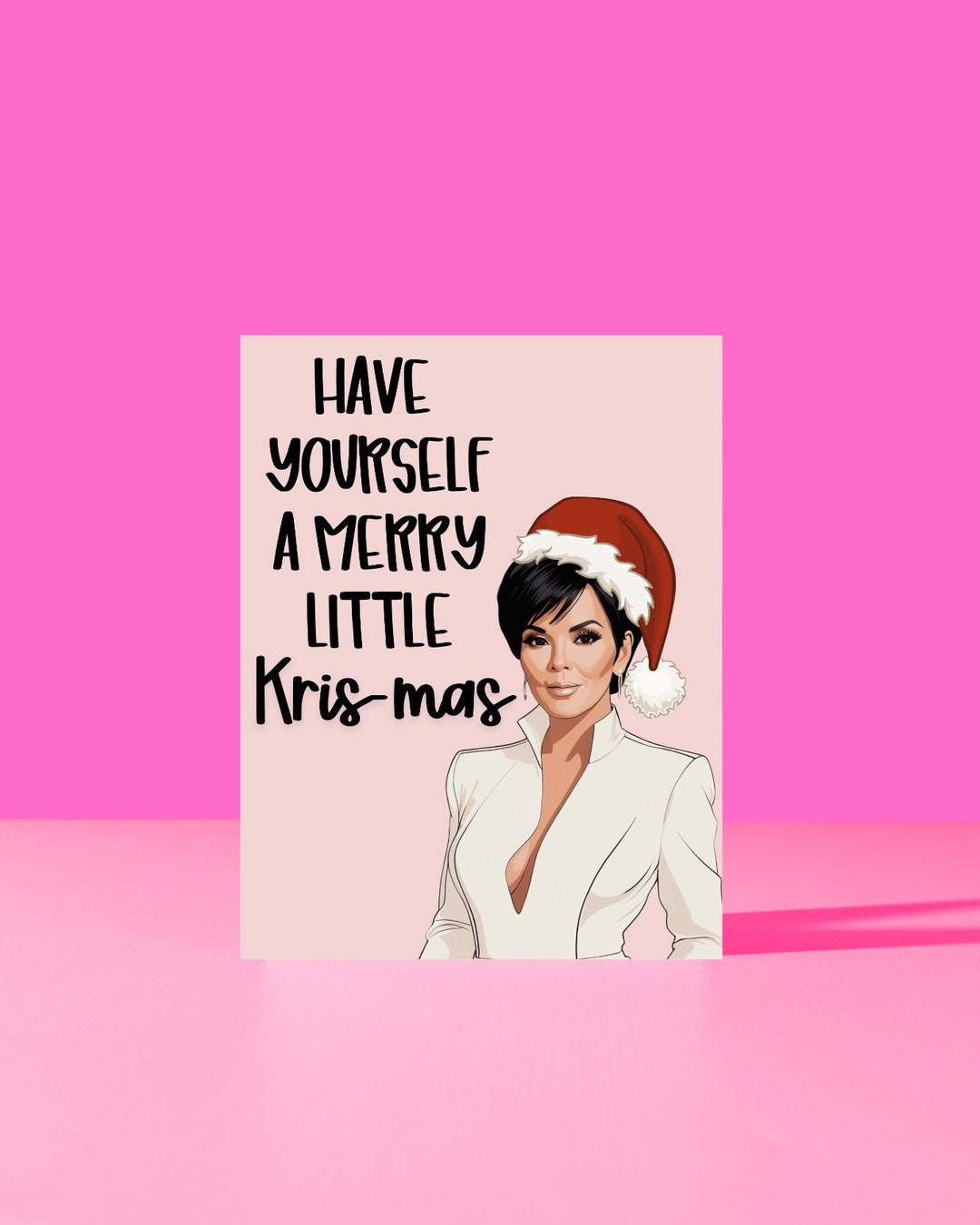 Kardashian Christmas Card | Kris Jenner Christmas Card | Merry Krismas ...