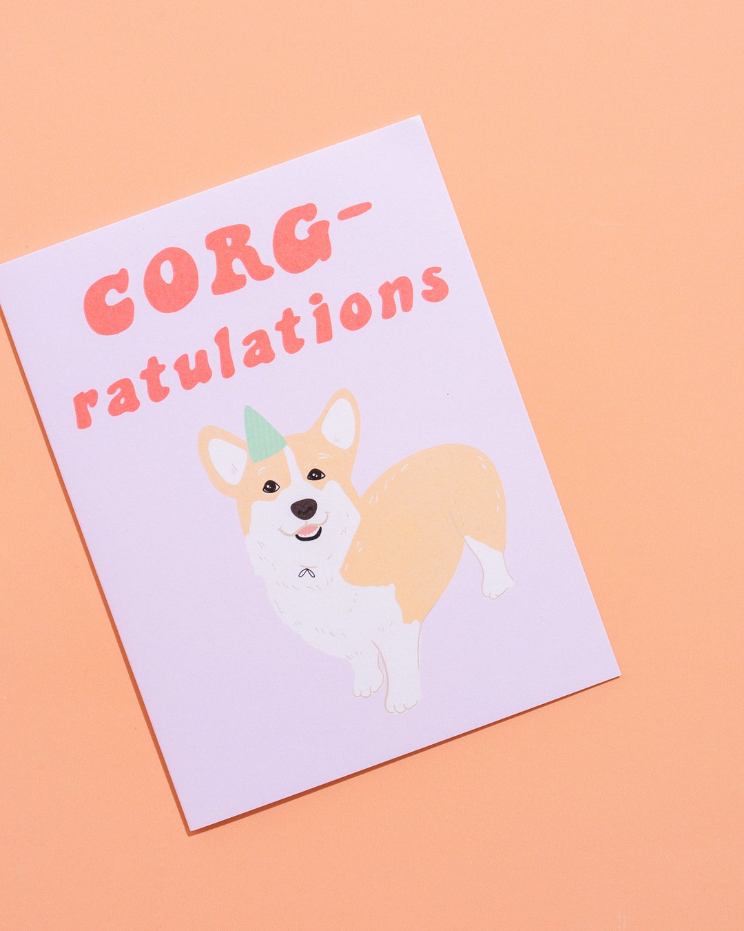 Congratulations Card | Corgi | Corg-ratulations | Congrats for Dog ...