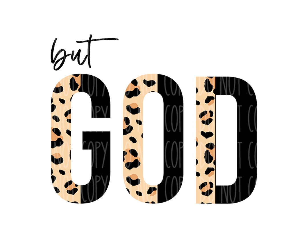 But God PNG | Christian Designs | Digital Download - Etsy