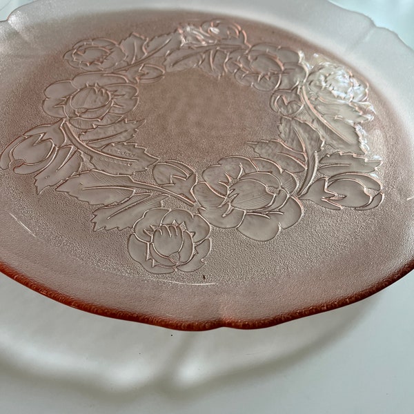 Large Glass Platter - Etsy