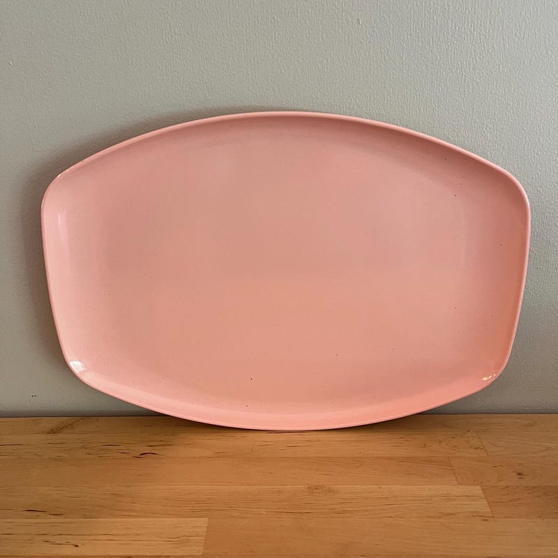 Pink Melmac - Etsy