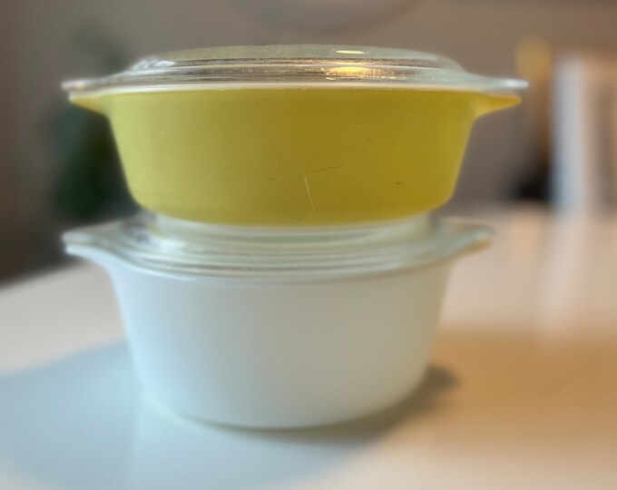 Pyrex White Casserole Set Perfect Gift for the Holidays Gifts for Her ...