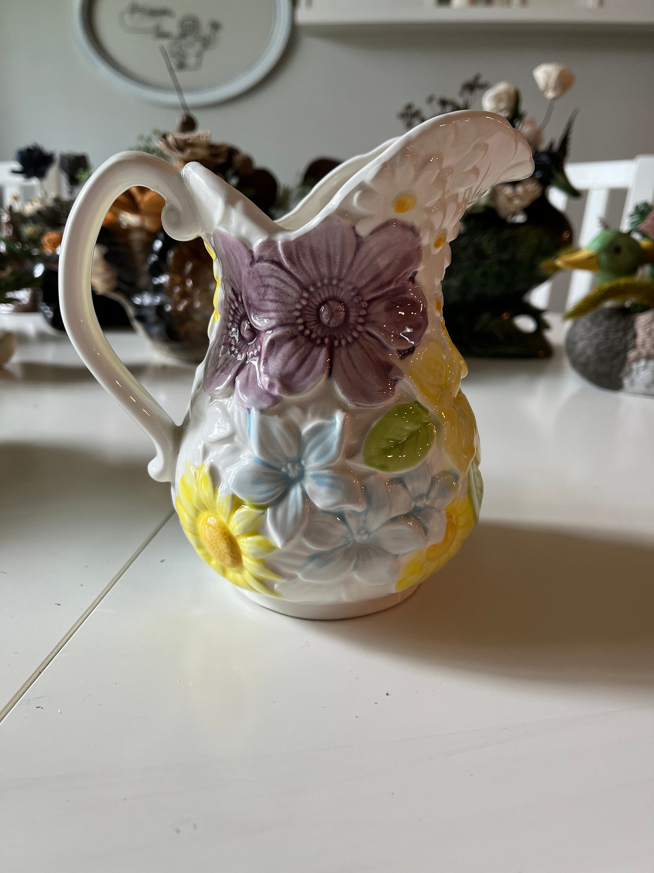 Fruit Shaped Water Pitchers and Floral Water Pitcher Pitchers - Etsy