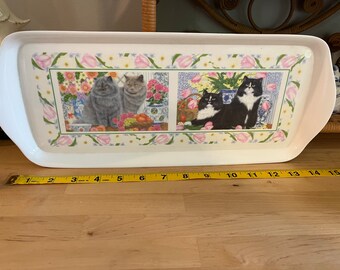 Melamine Cat Tray - Etsy