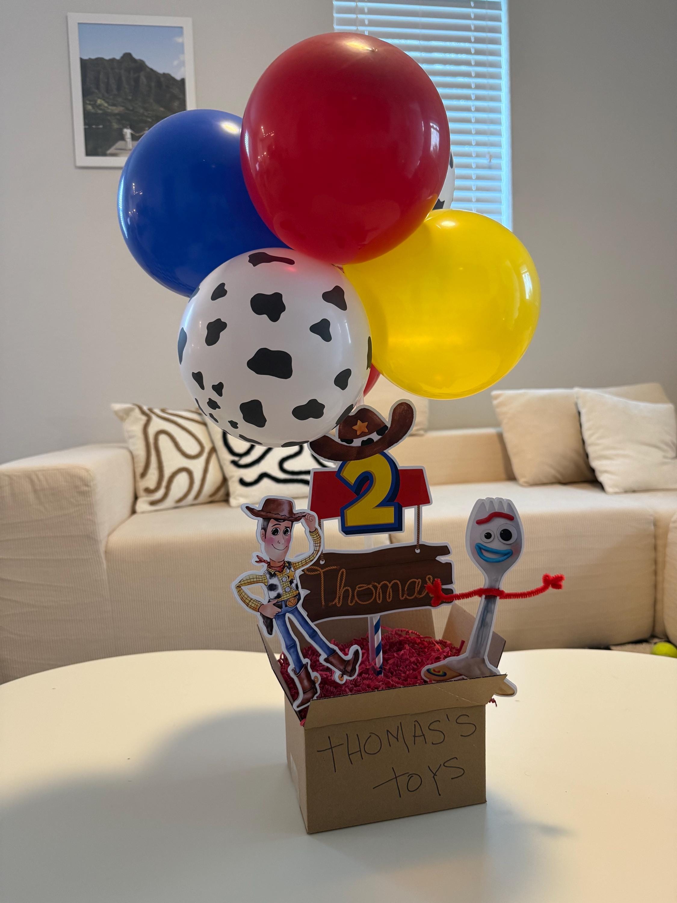 Personalized Toy Story Birthday Centerpiece – Custom Party Decor - Etsy