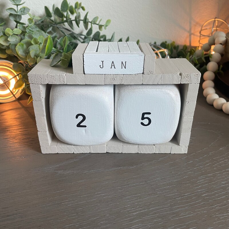 Block Calendar - Etsy