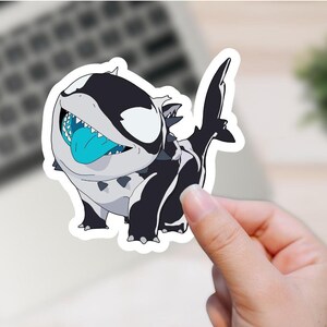 Jeff the Land Shark Waterproof Vinyl Sticker | Hand-drawn Marvel Rivals ...
