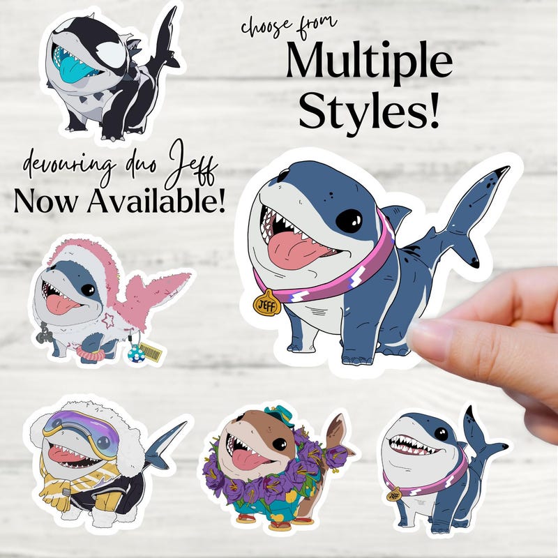 Jeff the Shark Plush - Etsy