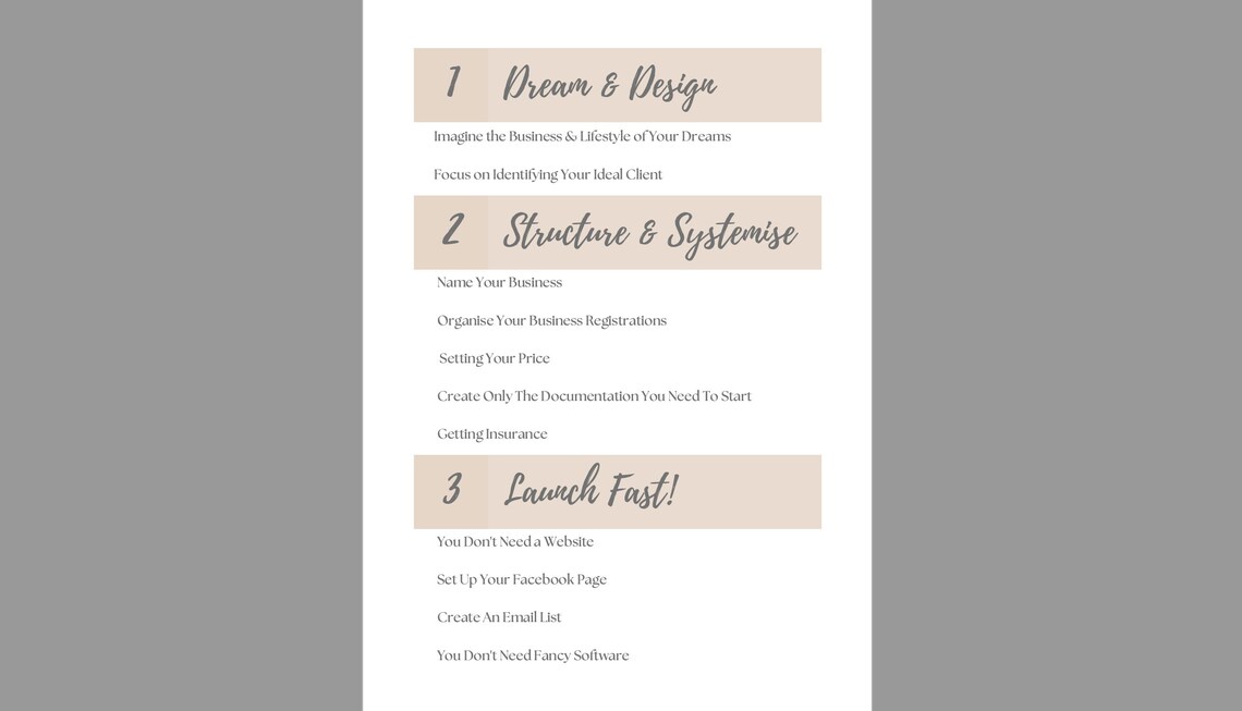 Personal Concierge Roadmap Workbook | Launch Your Personal Concierge ...