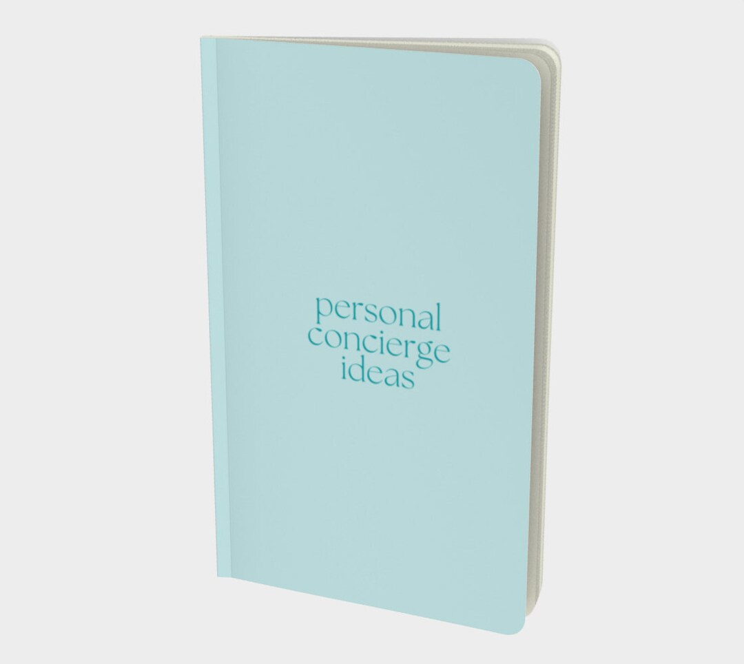 Personal Concierge Ideas Notebook - Etsy
