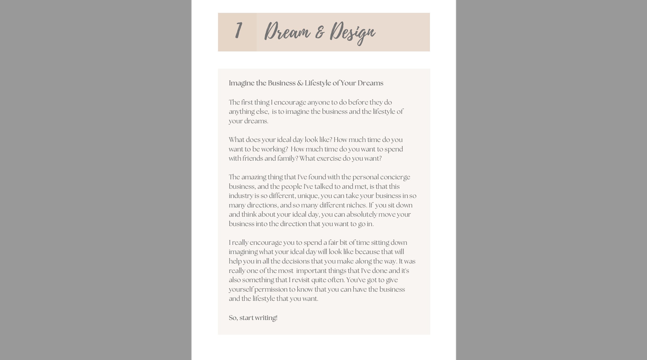 Personal Concierge Roadmap Workbook | Launch Your Personal Concierge ...