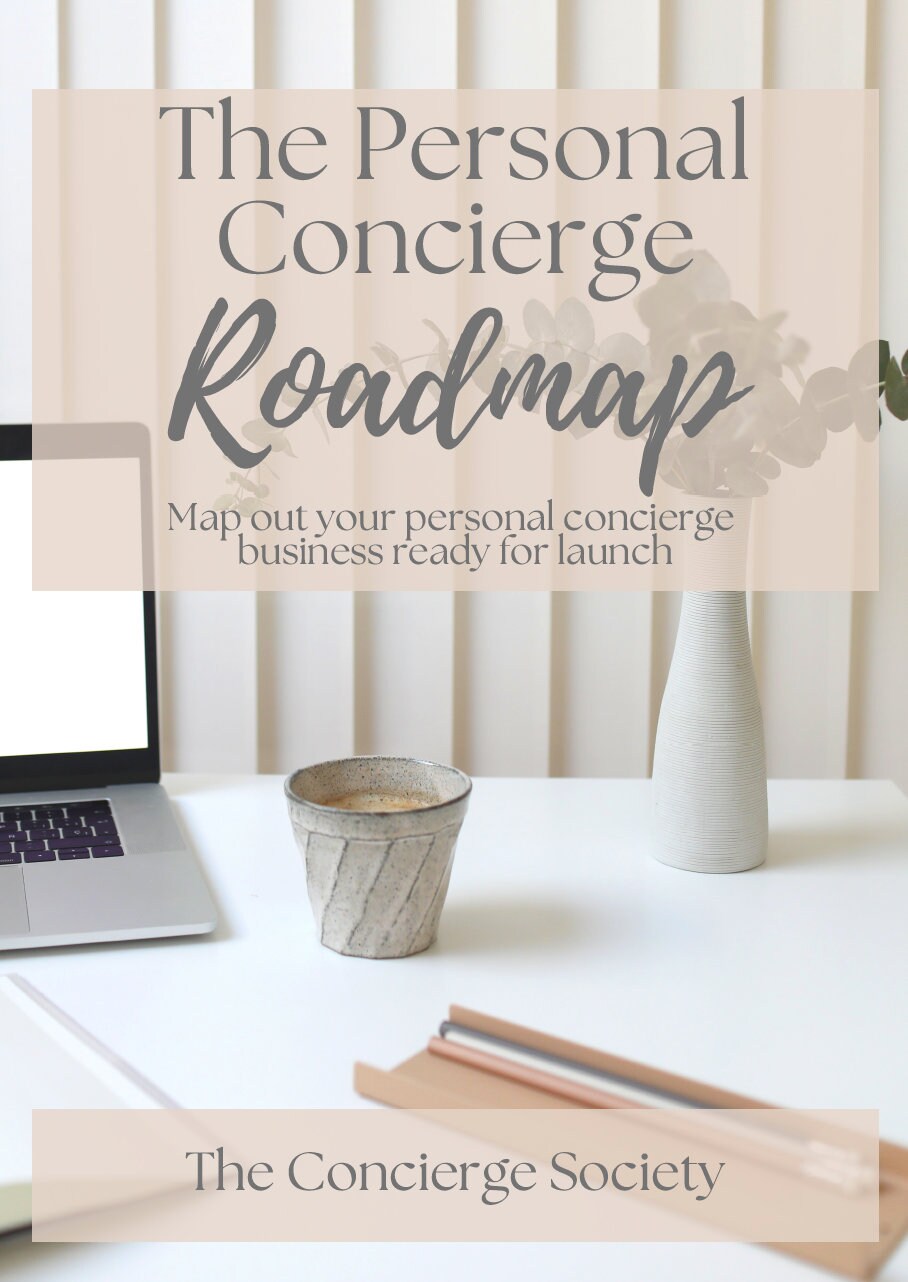 Personal Concierge Roadmap Workbook | Launch Your Personal Concierge ...