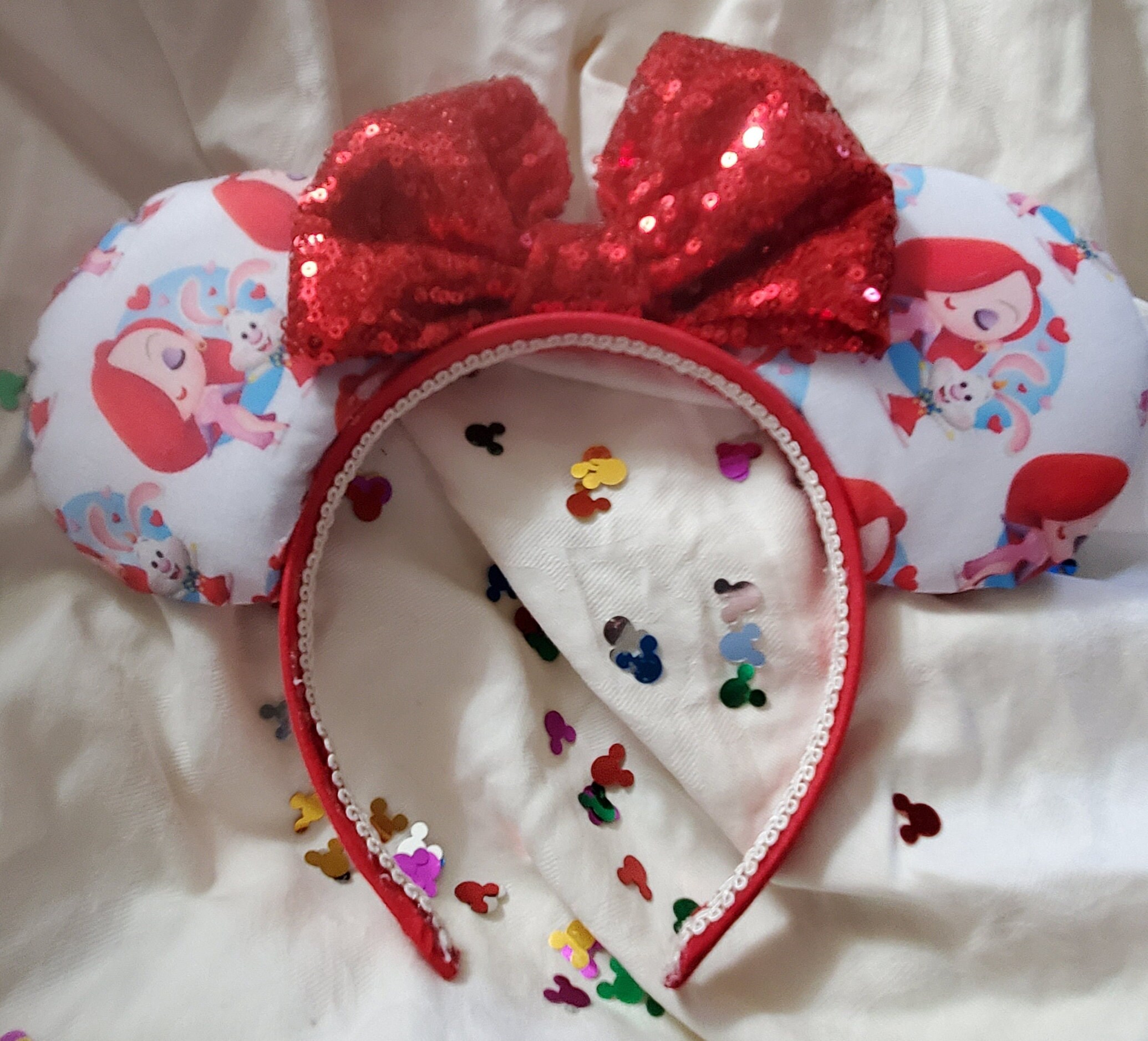 Roger Rabbit & Jessica Rabbit Cutie Mouse Ears Benny the Cab Who Framed ...