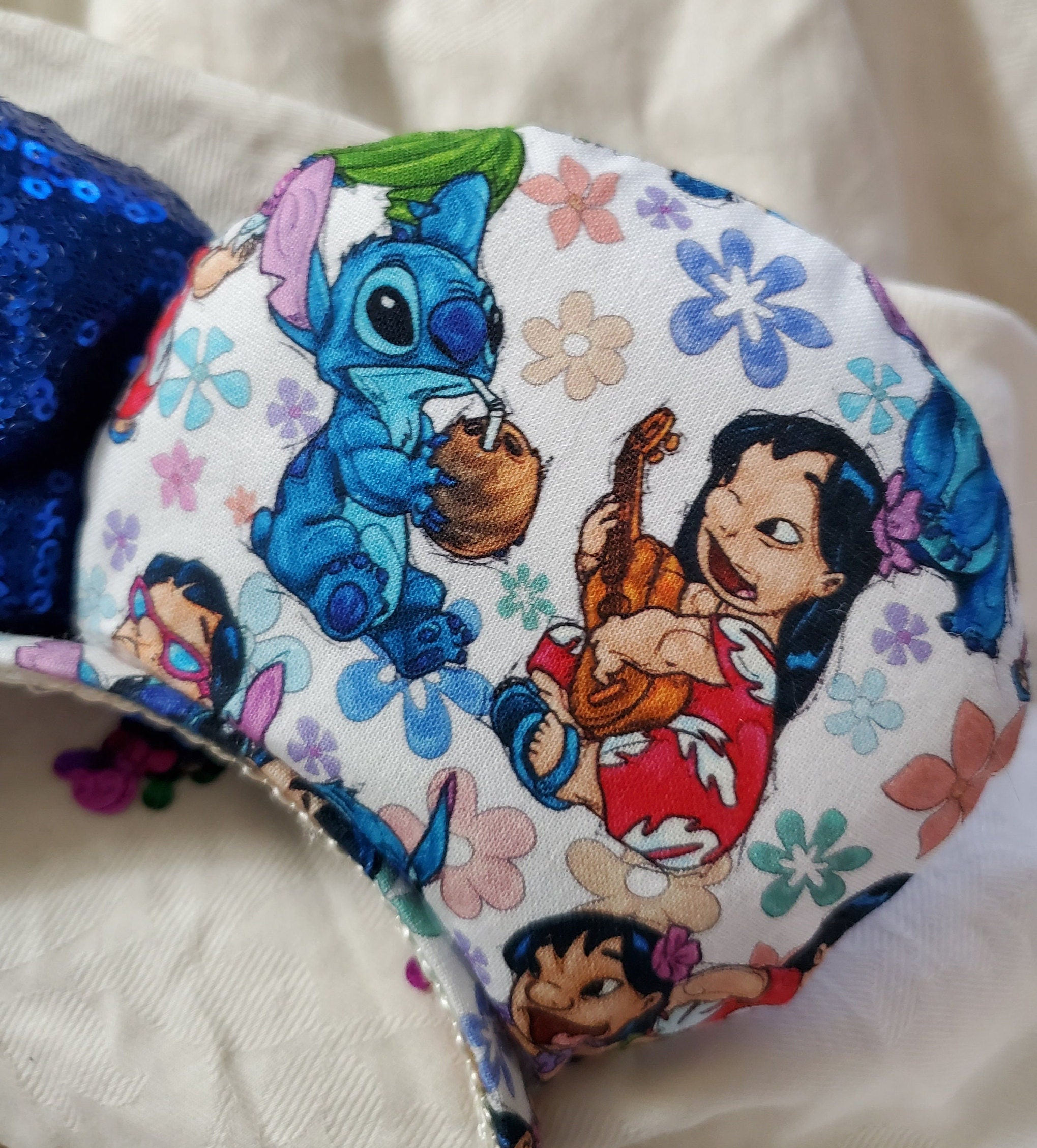 Lilo & Stitch OHANA Hula Ice Cream Hugs Love Best Friends Disney World ...