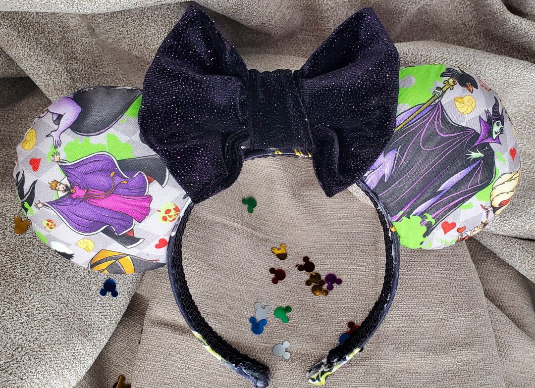 A It's Good to Be Bad Disney Mistresses of Evil Ears Malificent Evil ...