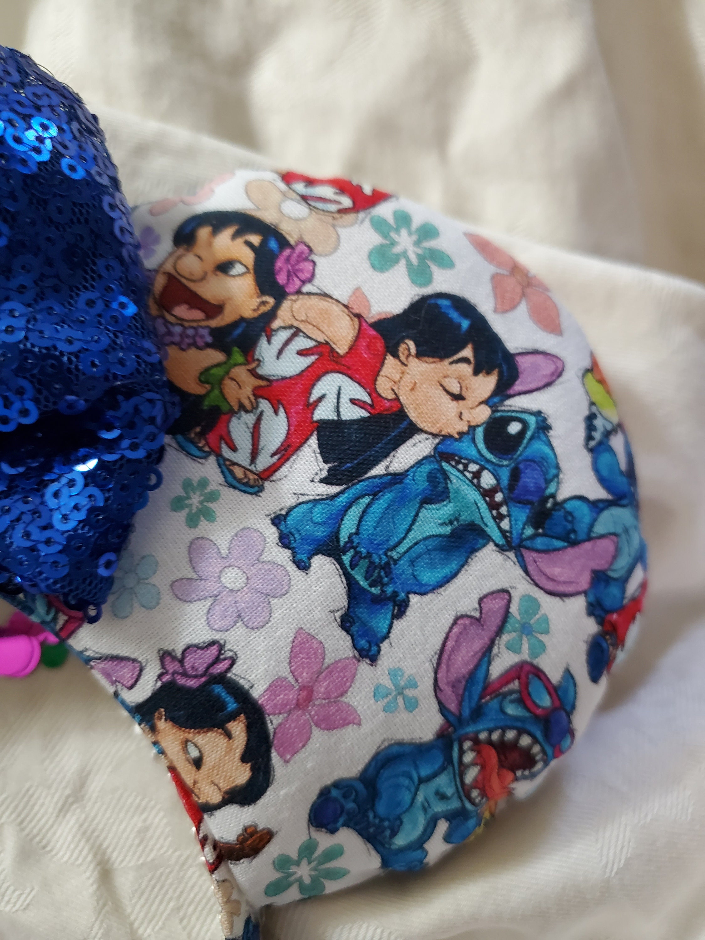 Lilo & Stitch OHANA Hula Ice Cream Hugs Love Best Friends Disney World ...