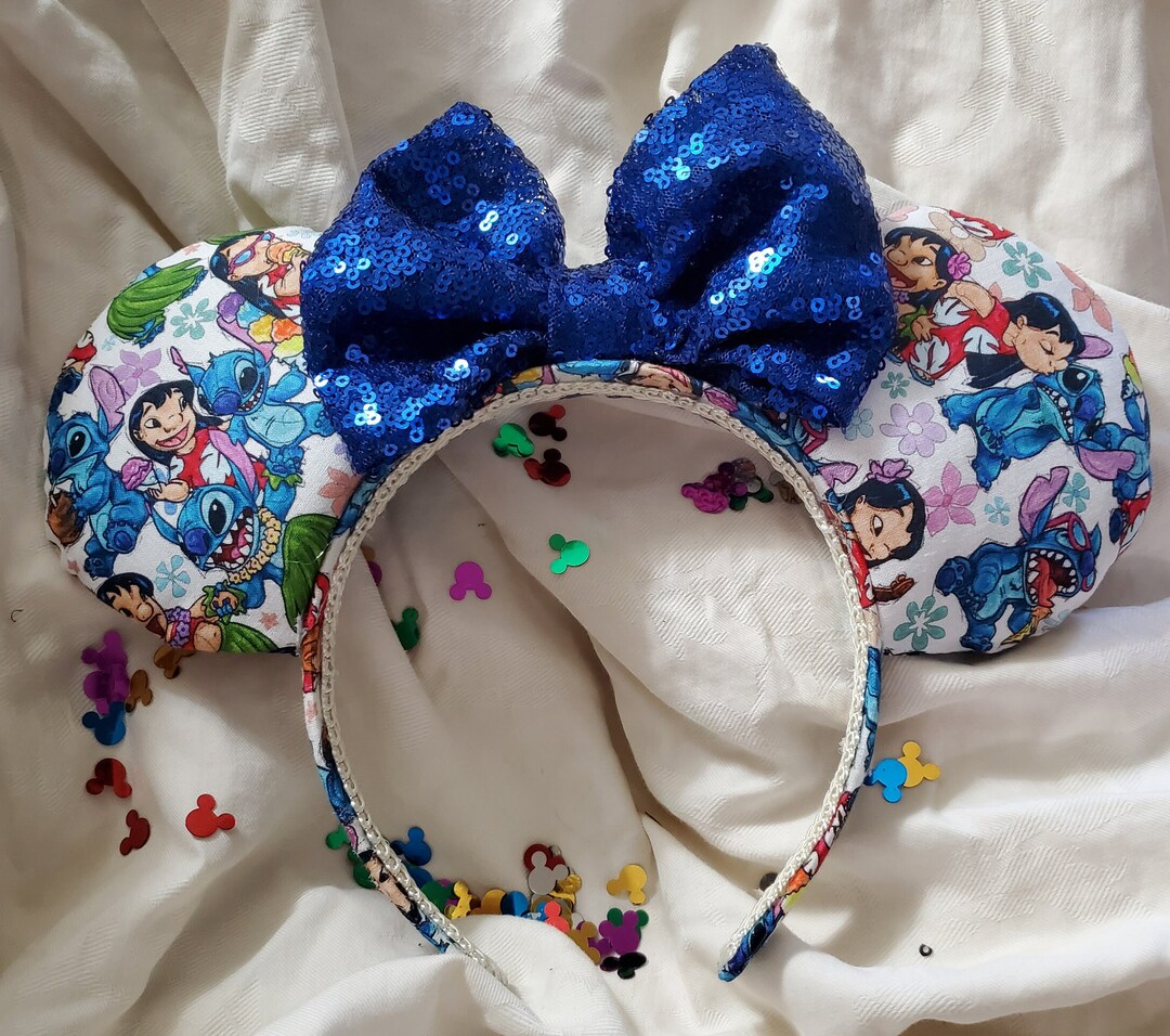 Lilo & Stitch OHANA Hula Ice Cream Hugs Love Best Friends Disney World ...