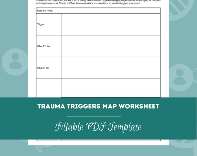Trauma Timeline Worksheet/ Therapy/ Counselling/ Printable/digital ...