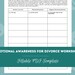 Emotional Awareness for Divorce Worksheet | Editable / Printable ...