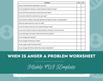EMDR Container Worksheet Editable / Fillable PDF Template for ...