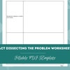 ACT Bullseye Worksheet Editable / Fillable PDF for Counselors ...