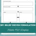 CBT: Behavioral Activation Worksheet Editable / Fillable PDF for ...