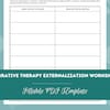 Narrative Therapy Statement of Position Map Worksheet Editable ...