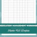 Medication Management Worksheet | Editable / Fillable PDF Template ...