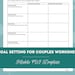 Goal Setting for Couples Worksheet | Editable / Fillable PDF Template ...