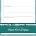 EMDR Phase 3 - Assessment Worksheet | Editable / Fillable PDF Template ...