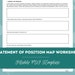 Narrative Therapy Statement of Position Map Worksheet Editable ...