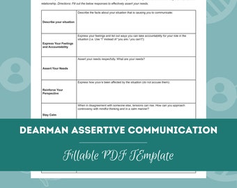 OCD Questionnaire Worksheet Editable / Fillable PDF Template for ...