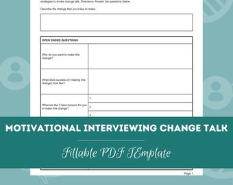 Readiness Ruler Worksheet | Editable / Fillable PDF Template | for ...