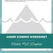Anger Iceberg Worksheet | Editable / Fillable PDF | for Counselors ...