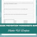 Narrative Therapy Externalization Worksheet Editable / Fillable PDF ...