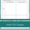 DBT Check the Facts Worksheet | Editable / Fillable PDF Template | for ...