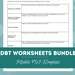 CBT: Behavioral Activation Worksheet Editable / Fillable PDF for ...