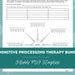 Cognitive Processing Therapy Worksheets Bundle, 17fillable/printable ...