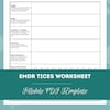 EMDR Progress Note | Editable / Fillable PDF Template | for Counselors ...