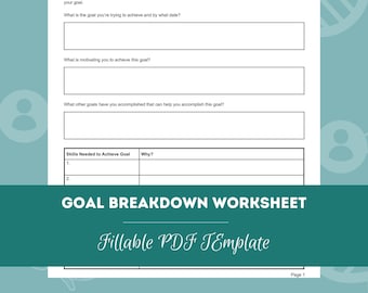 Readiness Ruler Worksheet | Editable / Fillable PDF Template | for ...