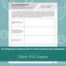 Internal Family Systems 8 Cs Scale Worksheet | Editable / Fillable PDF ...