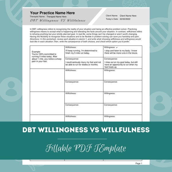 Dbt Willfulness - Etsy