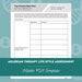 CBT: Behavioral Activation Worksheet Editable / Fillable PDF for ...