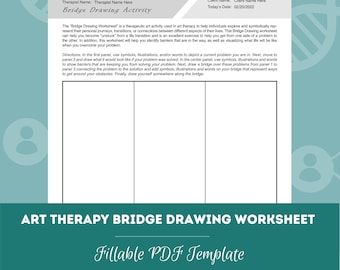 Art Therapy Emotion Wheel Worksheet | Editable / Fillable PDF Template ...
