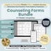 Counseling Intake Form - Telecounseling Consent | Editable / Fillable ...
