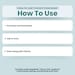 EMDR Session Note Worksheet | Editable / Fillable PDF Template | for ...