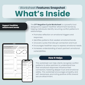 EFT Negative Cycle Worksheet | Editable / Fillable PDF Template | for ...