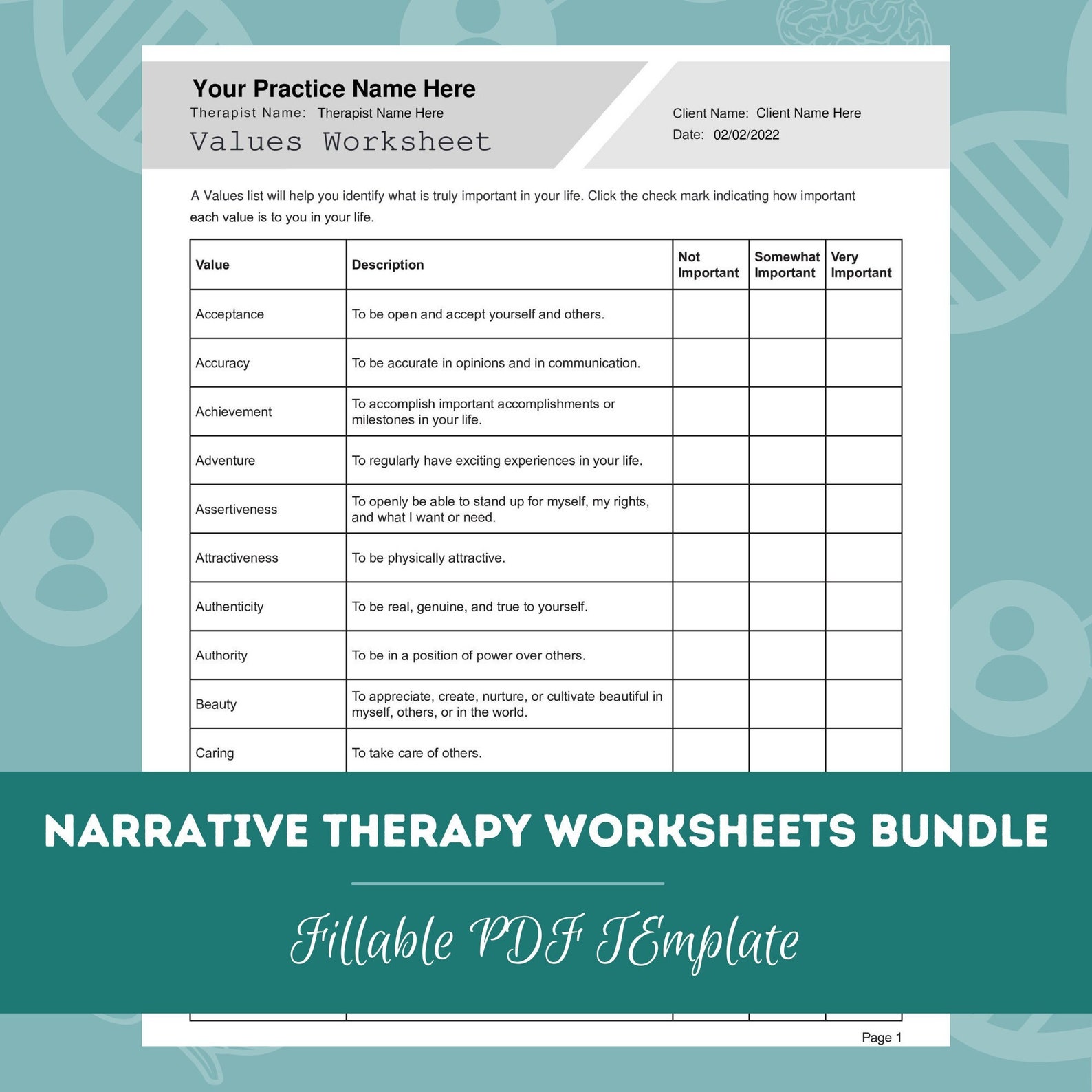 Narrative Therapy Worksheets Bundle Editable Fillable Etsy Narrative Therapy Worksheets Bundle Editable Fillable Etsy
