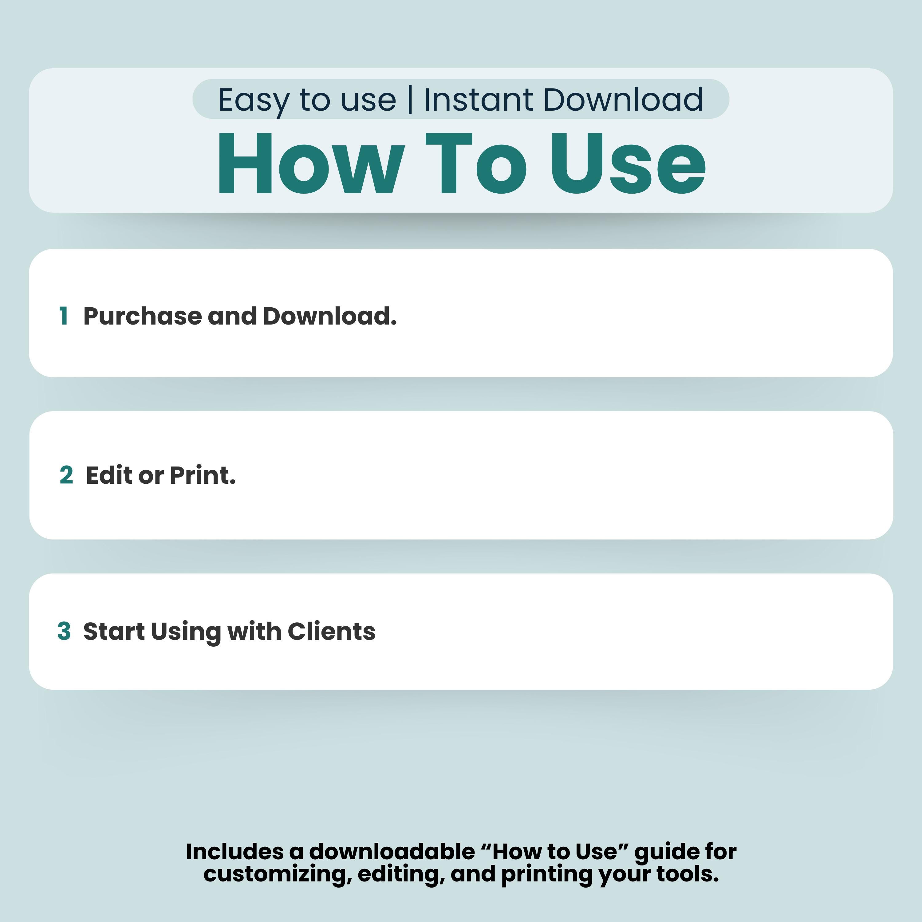 ACT Therapy Worksheets Bundle, 17 Fillable/printable PDF Templates ...